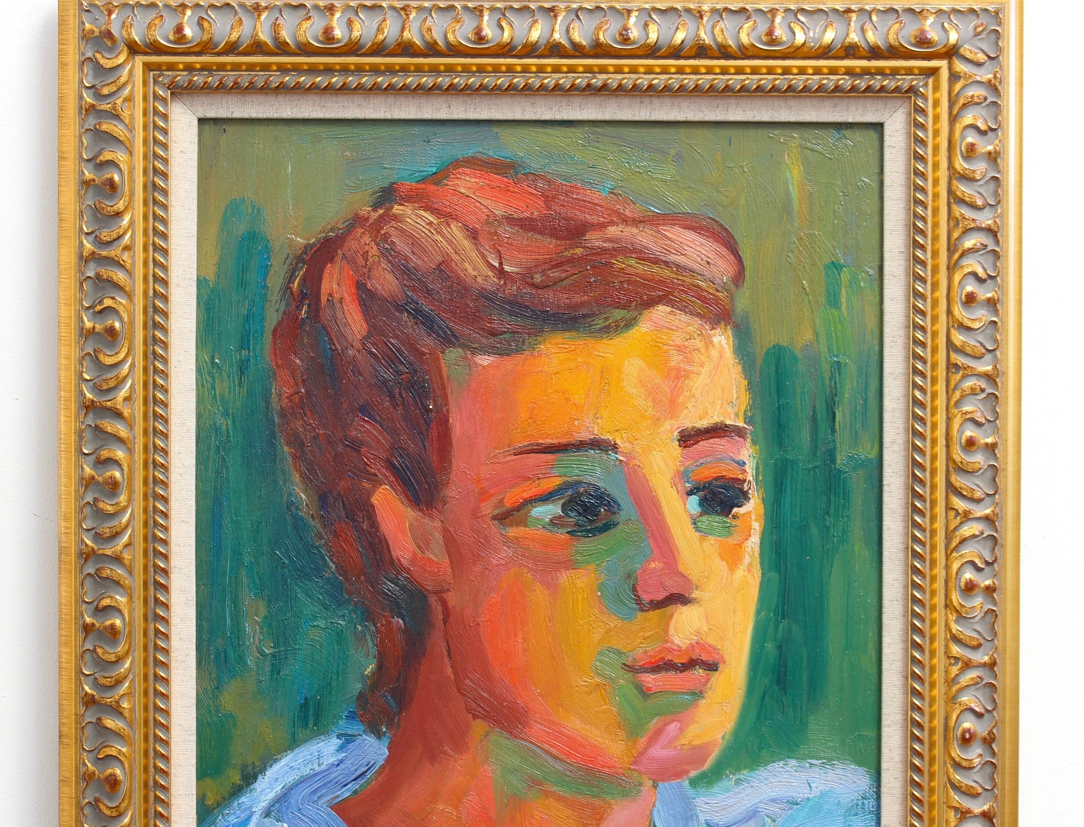 'Portrait of a Young Woman' by Anna Costa (circa 1960s) – Bureau of ...