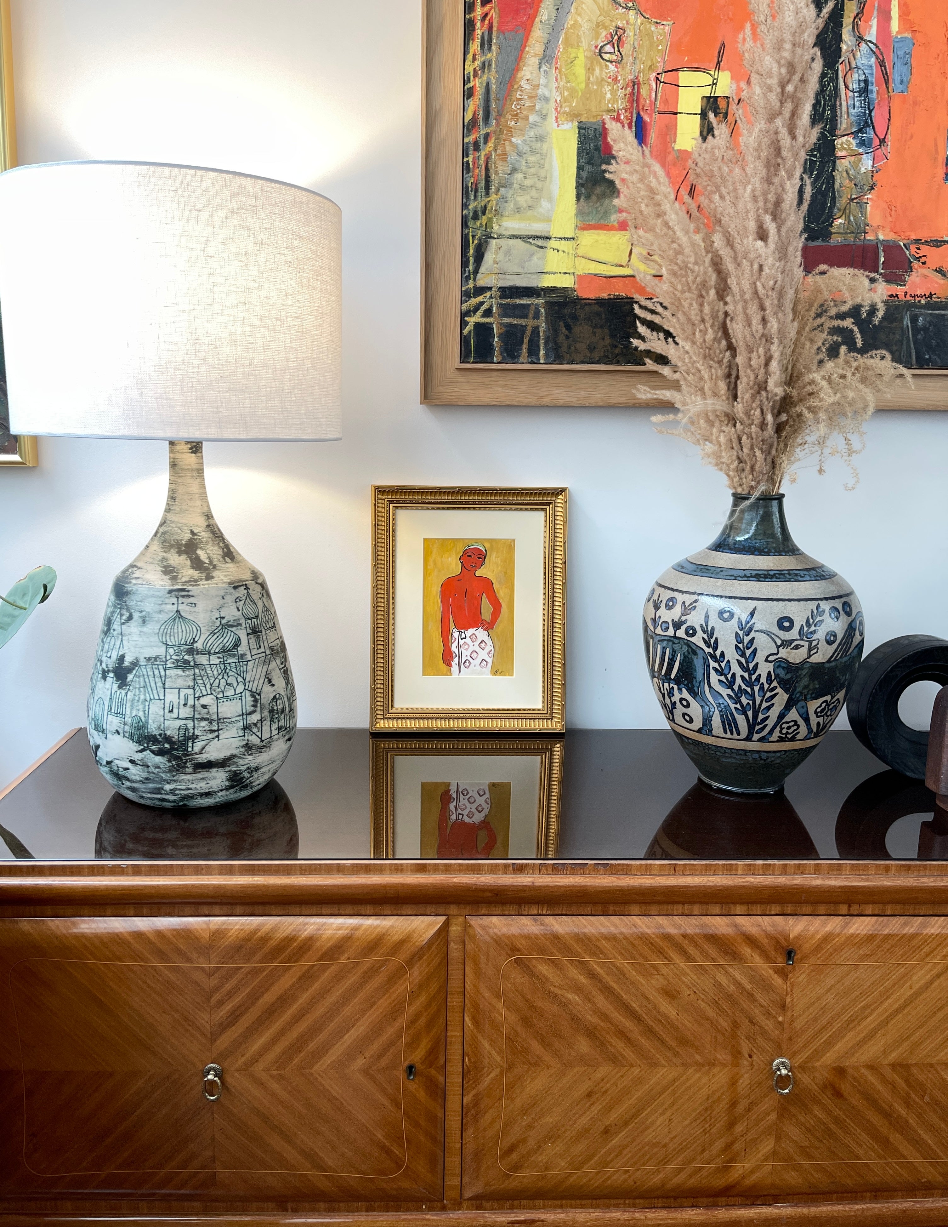 'Young Man in Sarong' by M. Prost French School (circa 1950s) – Bureau ...