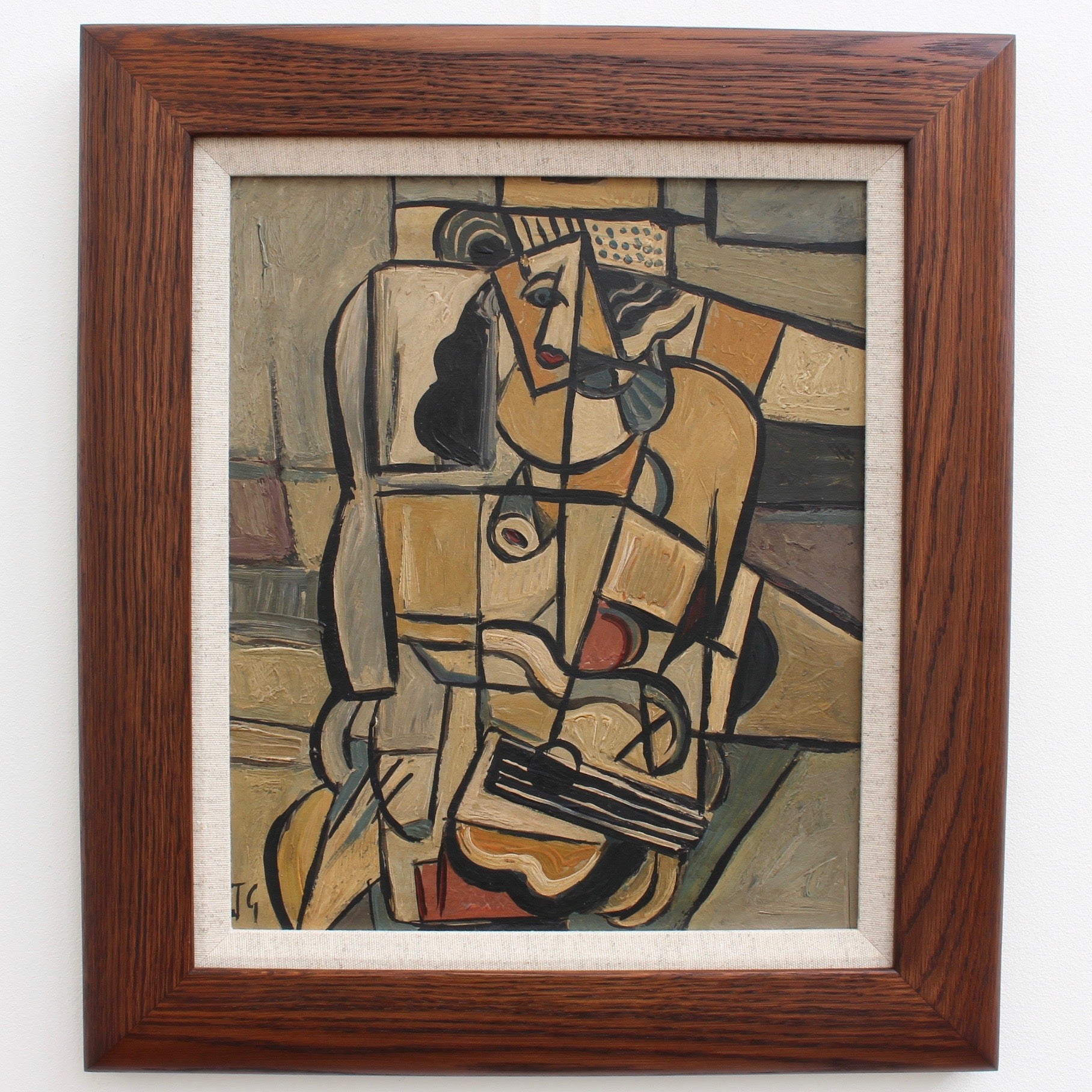 'The Guitarist', by J.G. (circa 1940s - 1960s) – Bureau of Interior ...