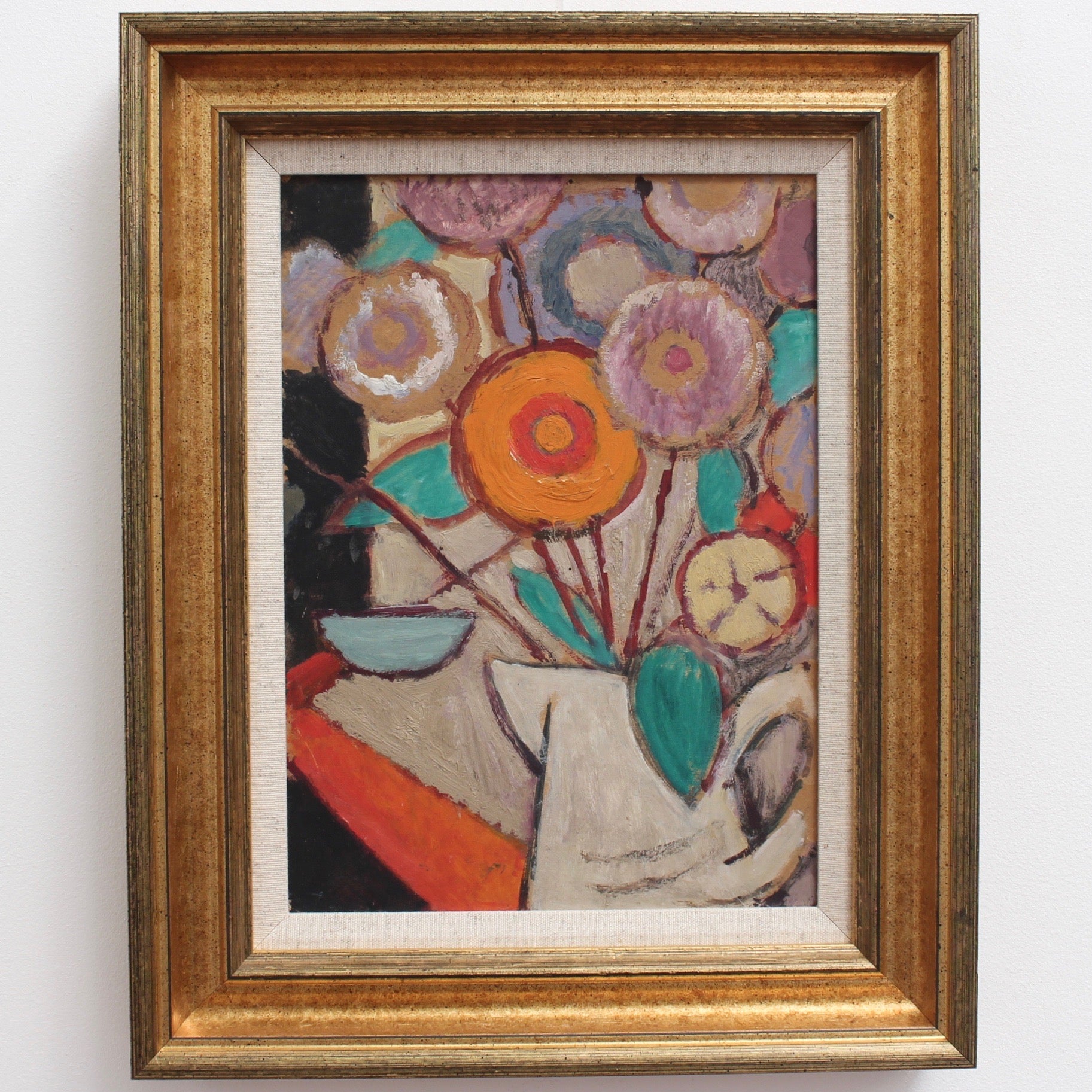 'Still Life - White Jug with Flowers' by Juliette Roche-Gleizes (circa ...