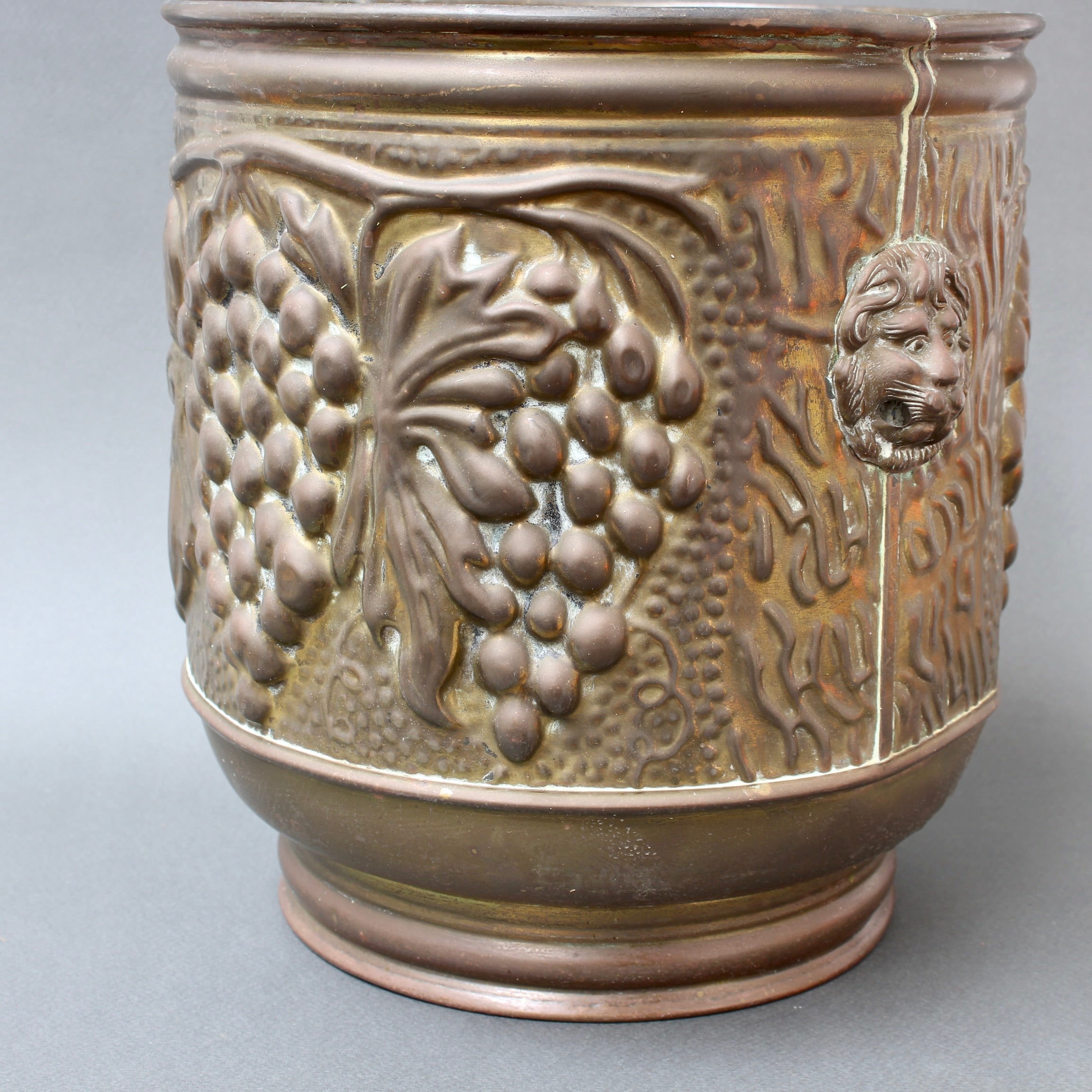 Vintage English Metal Ice Bucket / Wine Cooler (circa 1930s) – Bureau ...