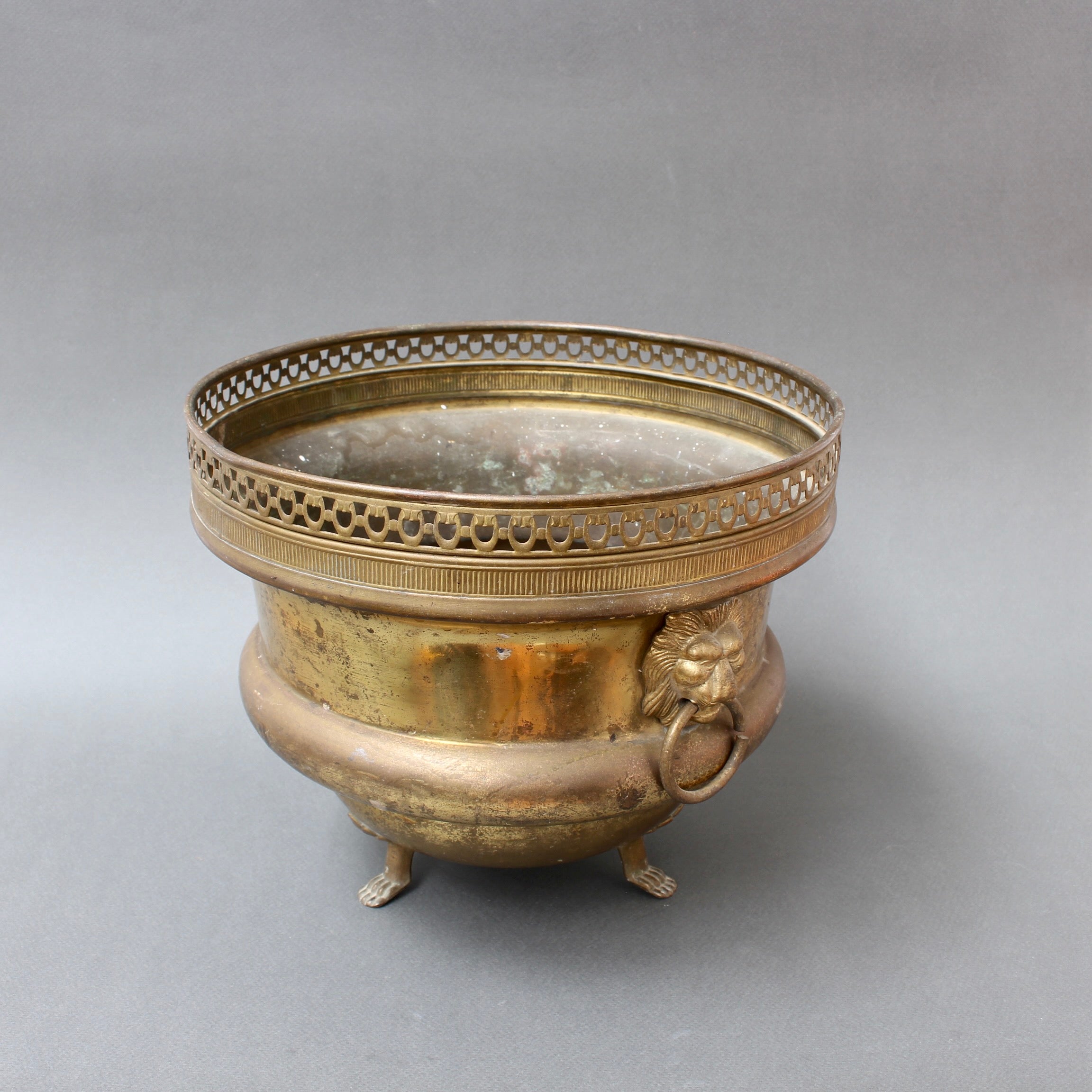 Vintage French 3-Legged Brass Champagne Ice Bucket (circa 1940s ...