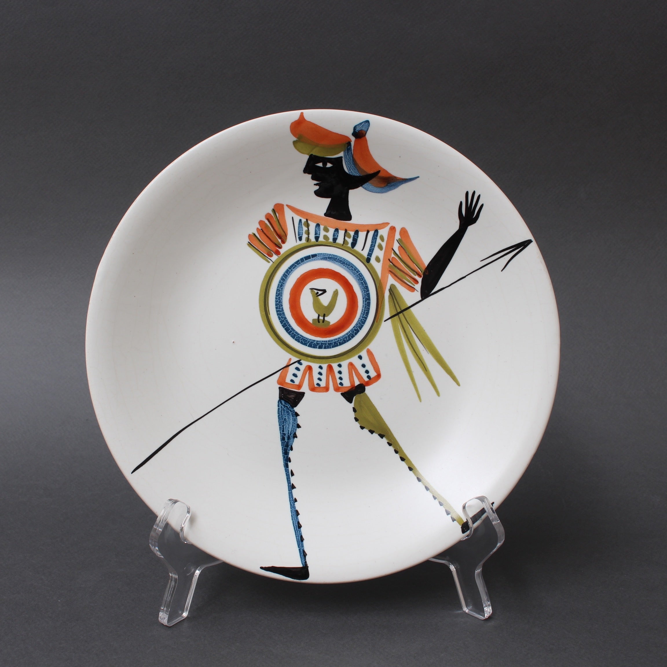 Set of Four Decorative Plates by Roger Capron (Circa 1950s) – Bureau of ...