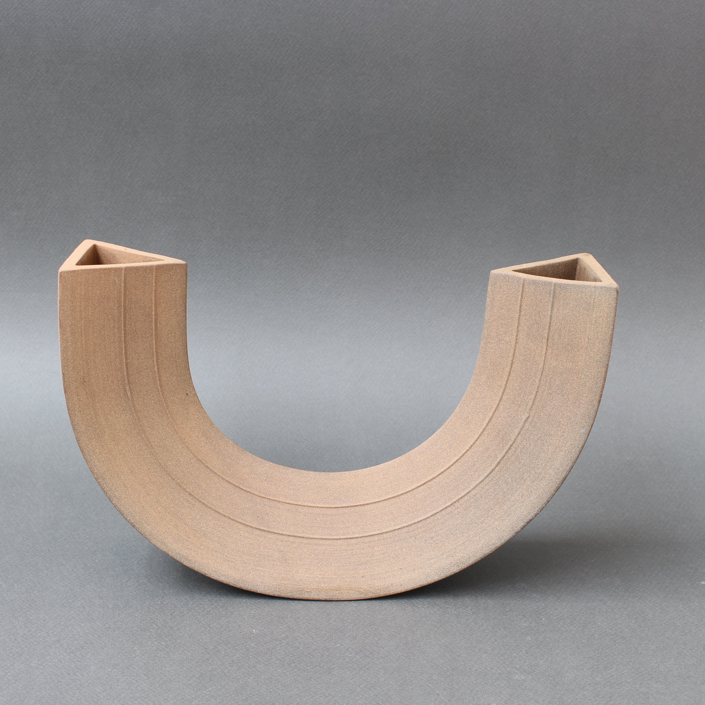 Italian Industrial Style Ceramic Vase / Sculpture by Alessio Tasca (ci ...