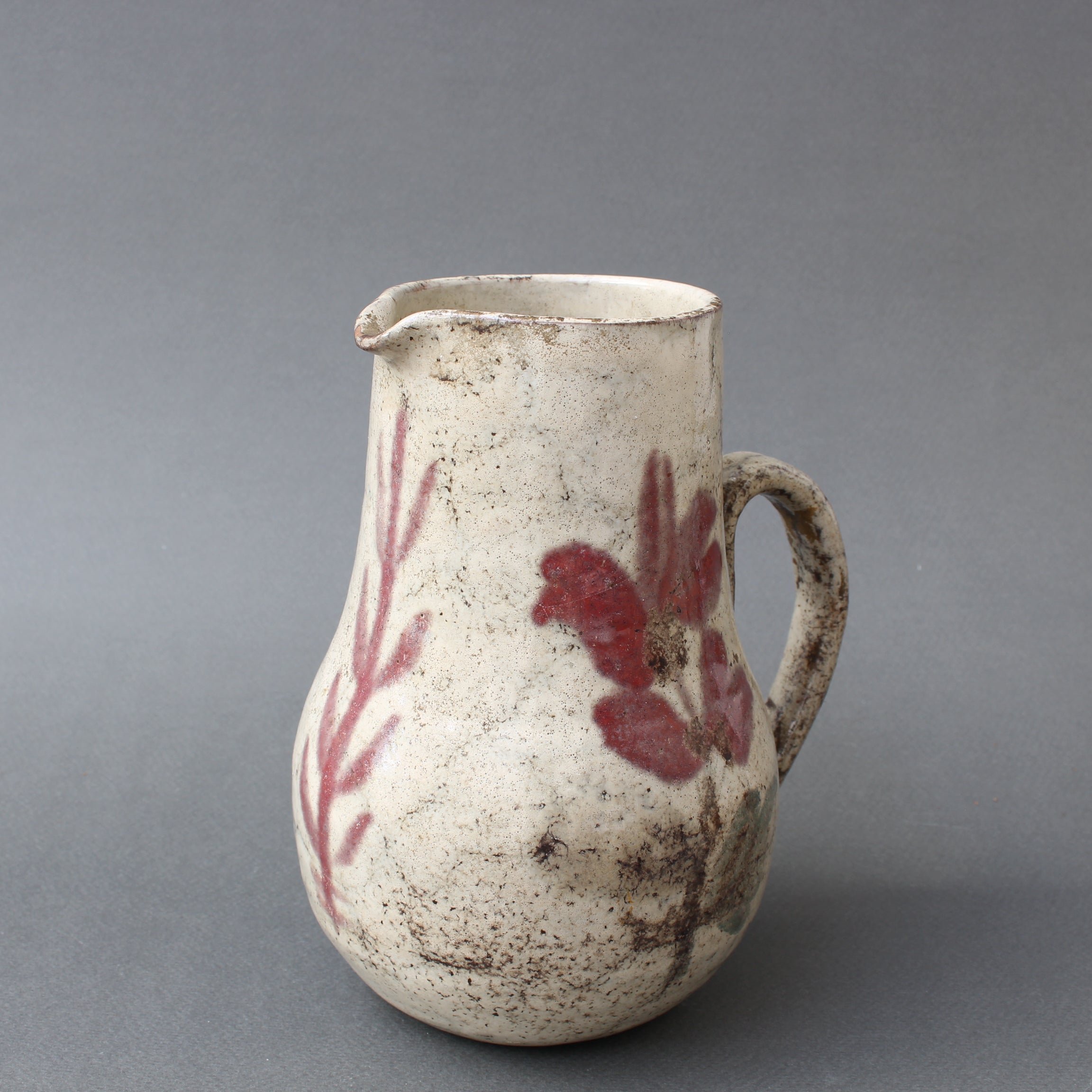 Vintage French Ceramic Pitcher by Le Mûrier (circa 1960s) – Bureau of ...