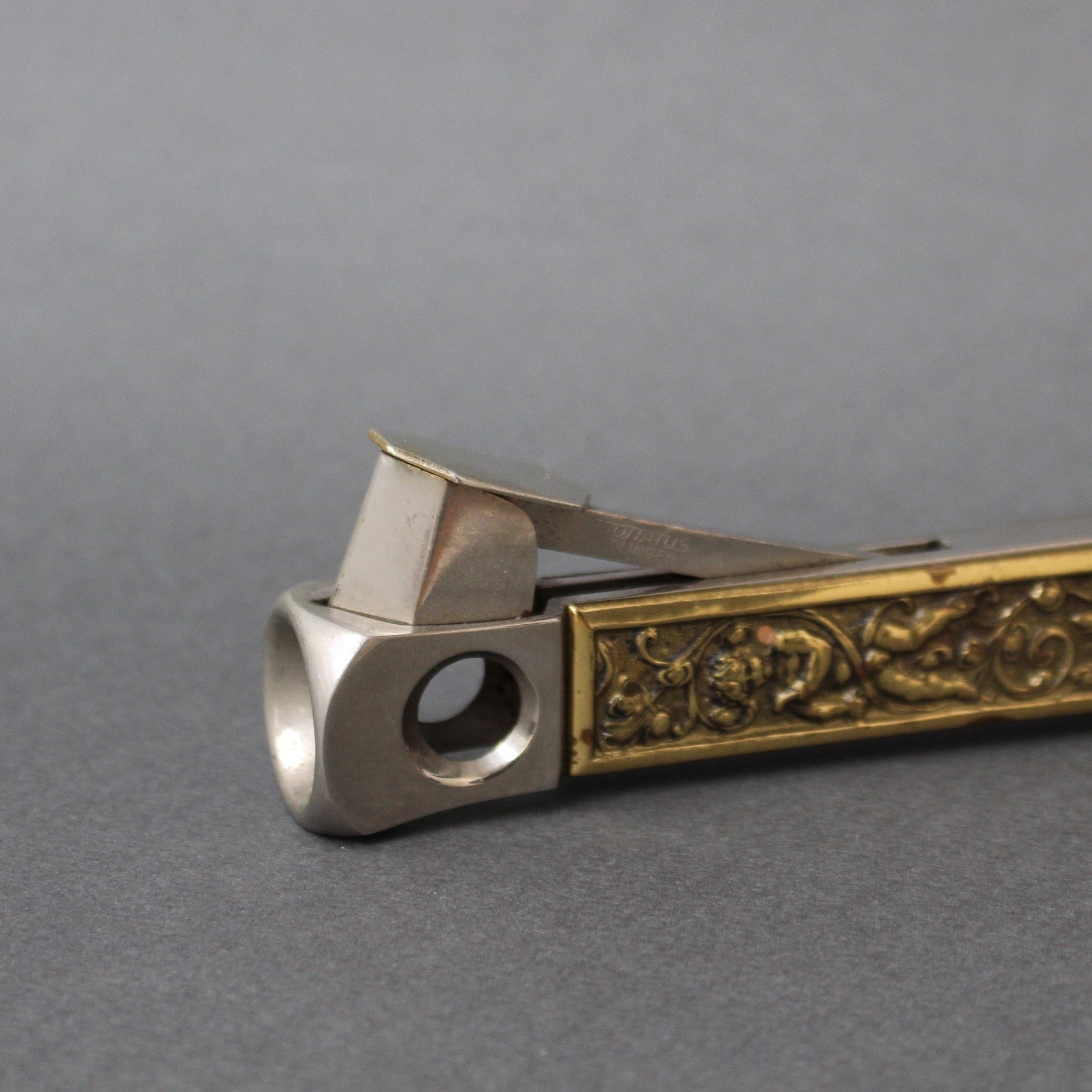 Stainless Steel German Vintage Cigar Cutter from Donatus Solingen (cir ...