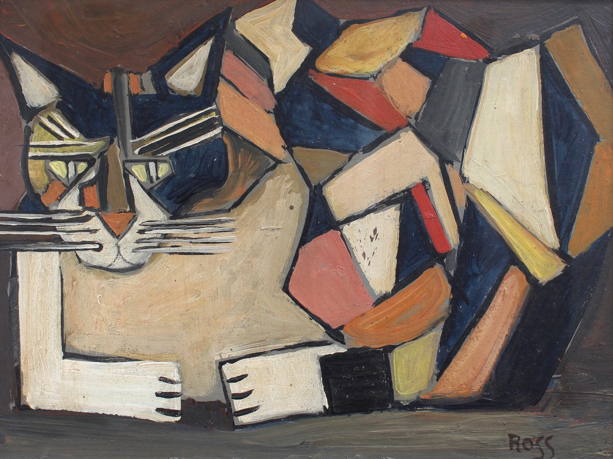 'Portrait of a Feline' by Ross (circa 1960s) – Bureau of Interior ...